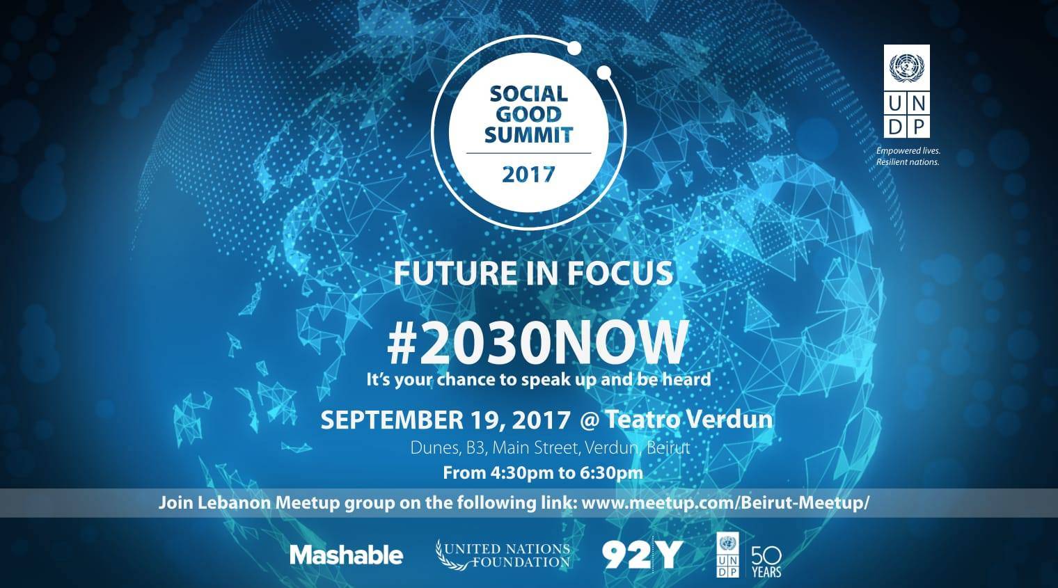 Social Good Summit 2017: Future in Focus