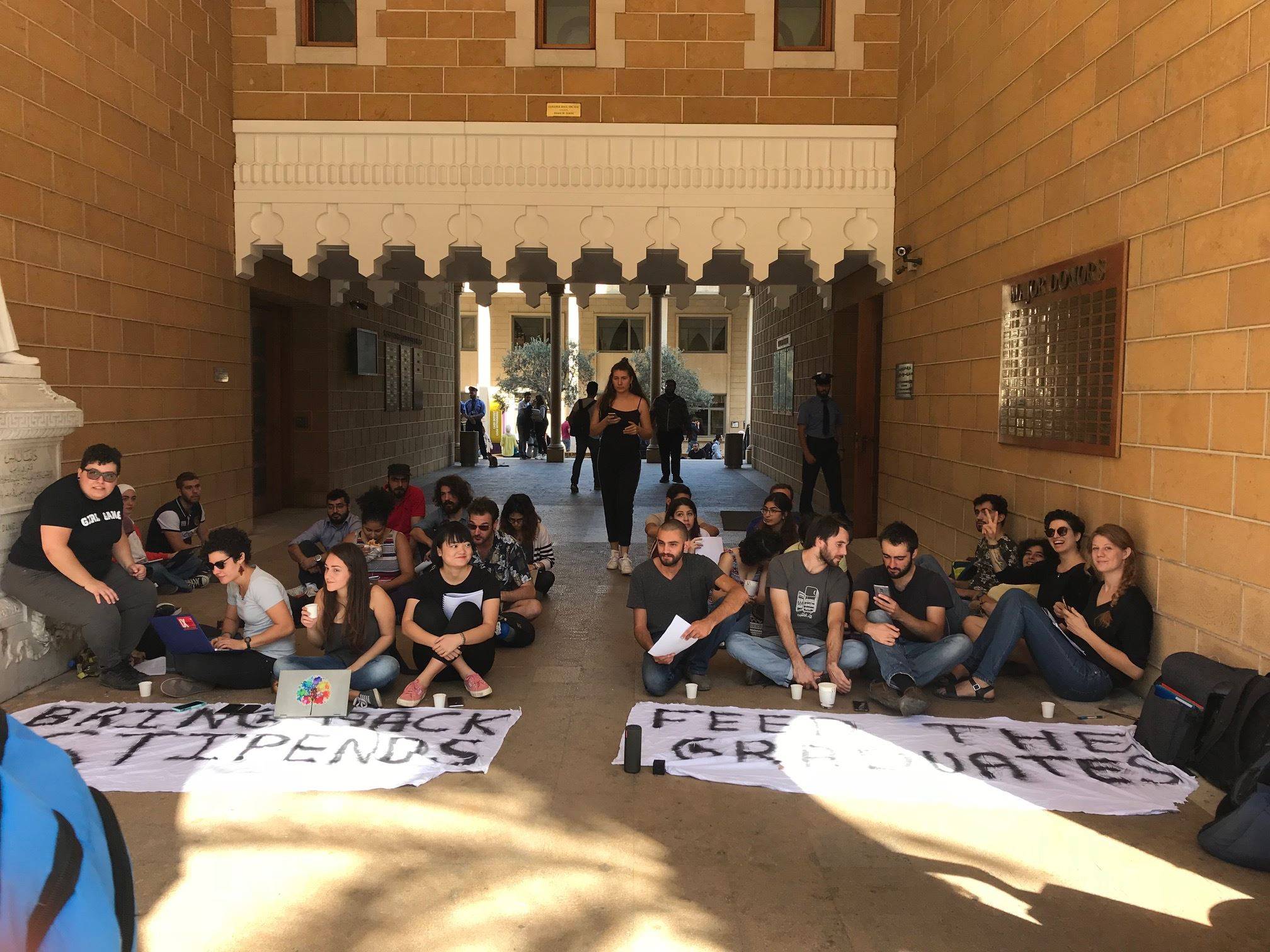 AUB Fires Students Protesting For Fair Labour Conditions