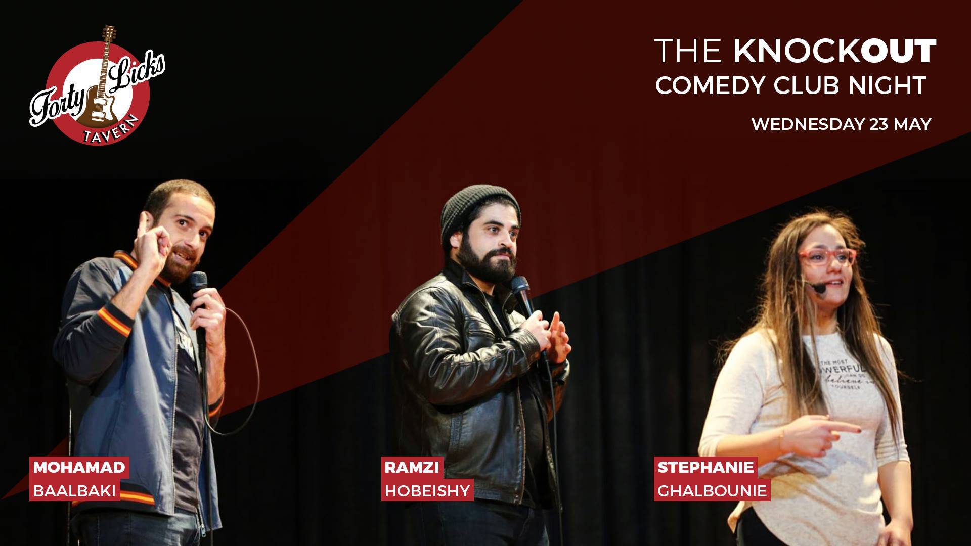 The KnockOut Comedy Club Night