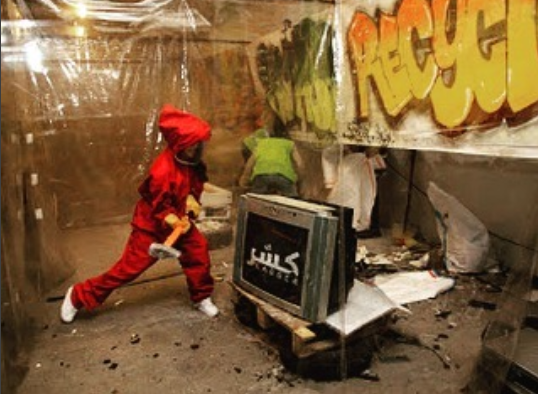 Kasser: Beirut's Pop-Up Destruction Party Where Everyone Can Take Part ...
