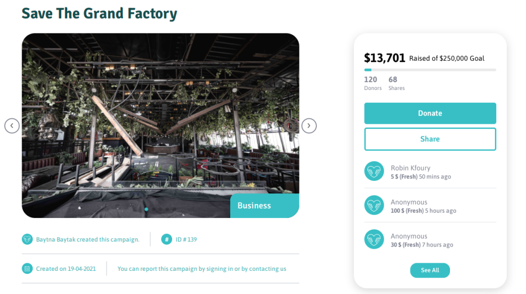 Grand Factory Fundraiser Draws Criticism From Many