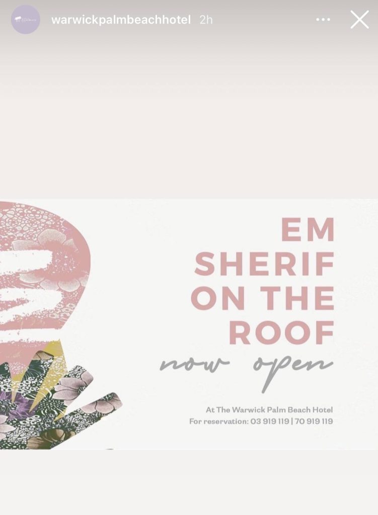 Em Sherif On The Roof: Combining Fine Dining With Nightlife