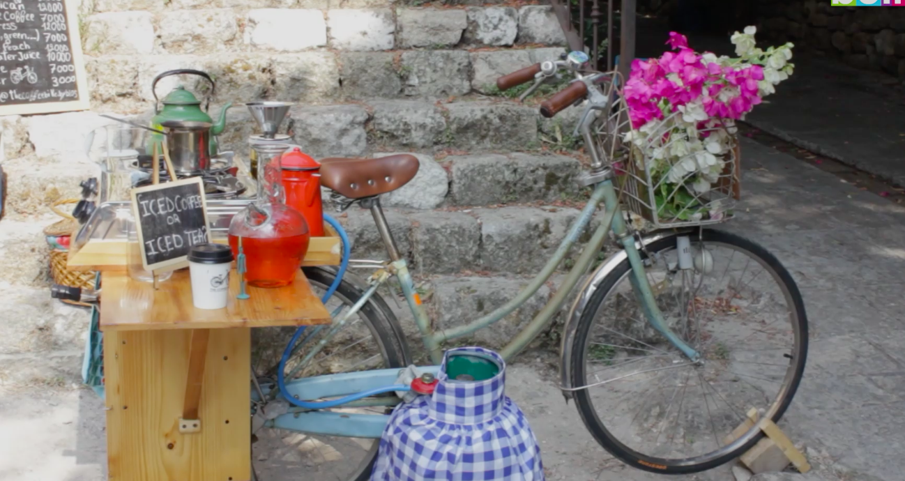 This Adorable New Concept Is Serving Coffee, On A Bike