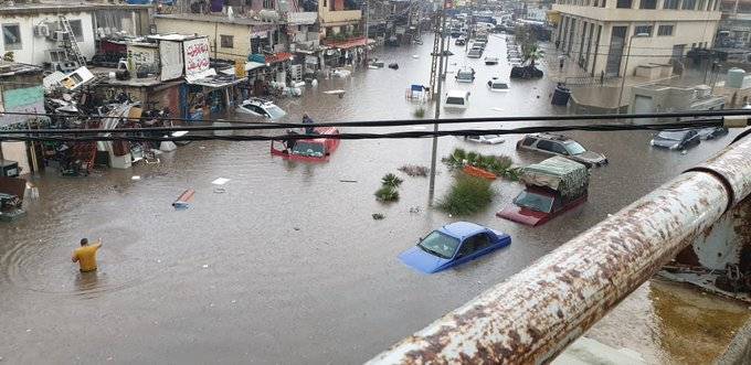 Le Liban noyé sous la pluie » Beirut.com