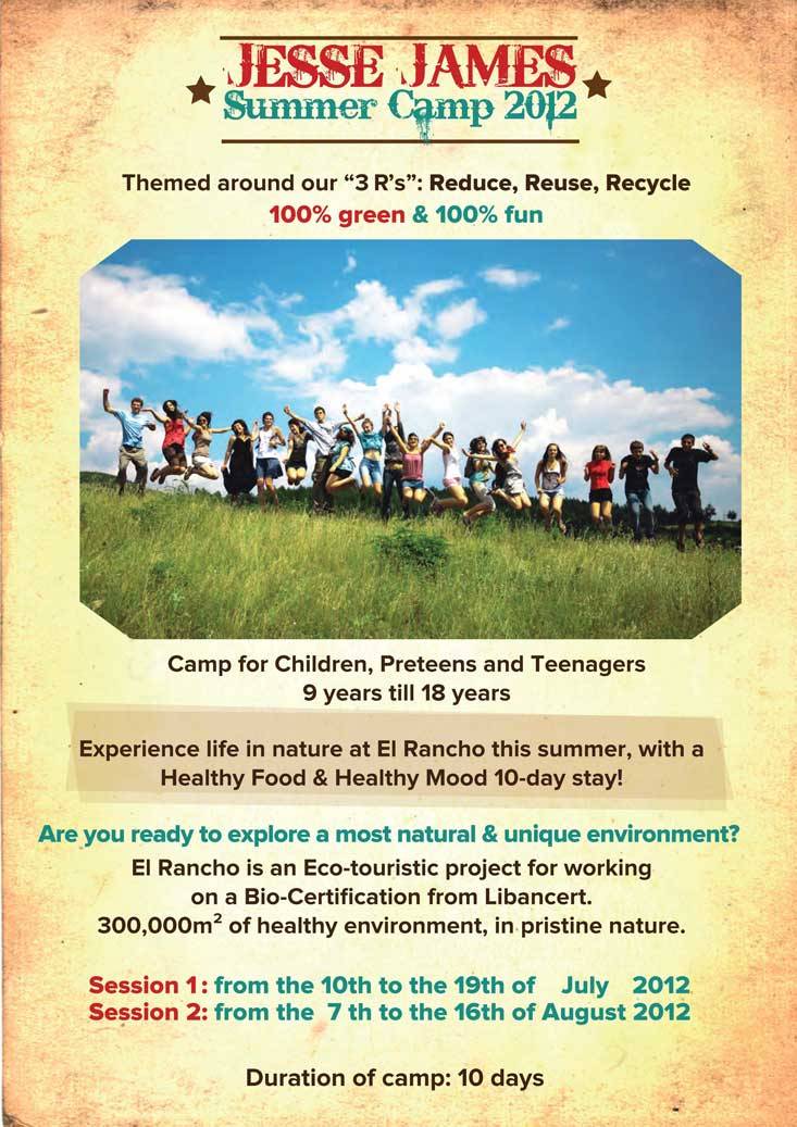 Jesse James Summer Camp 2