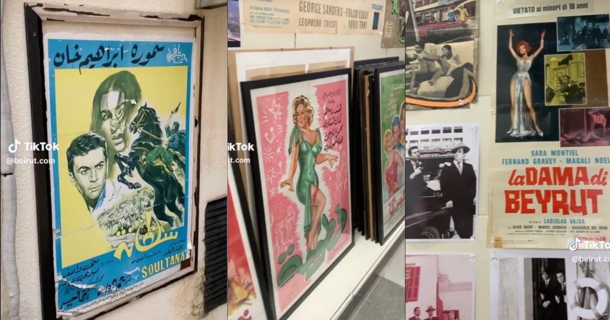 Feel The Magic Of Cinema At This Vintage Shop In Hamra » Beirut.com