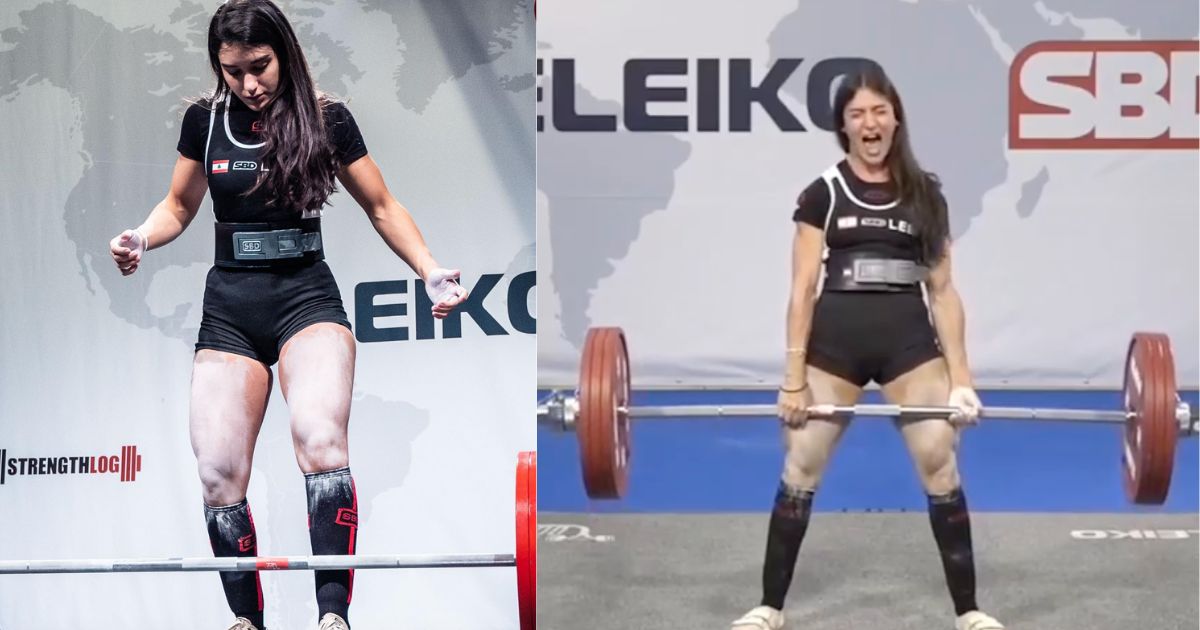 Lebanese Woman Sets World Powerlifting Record » Beirut.com