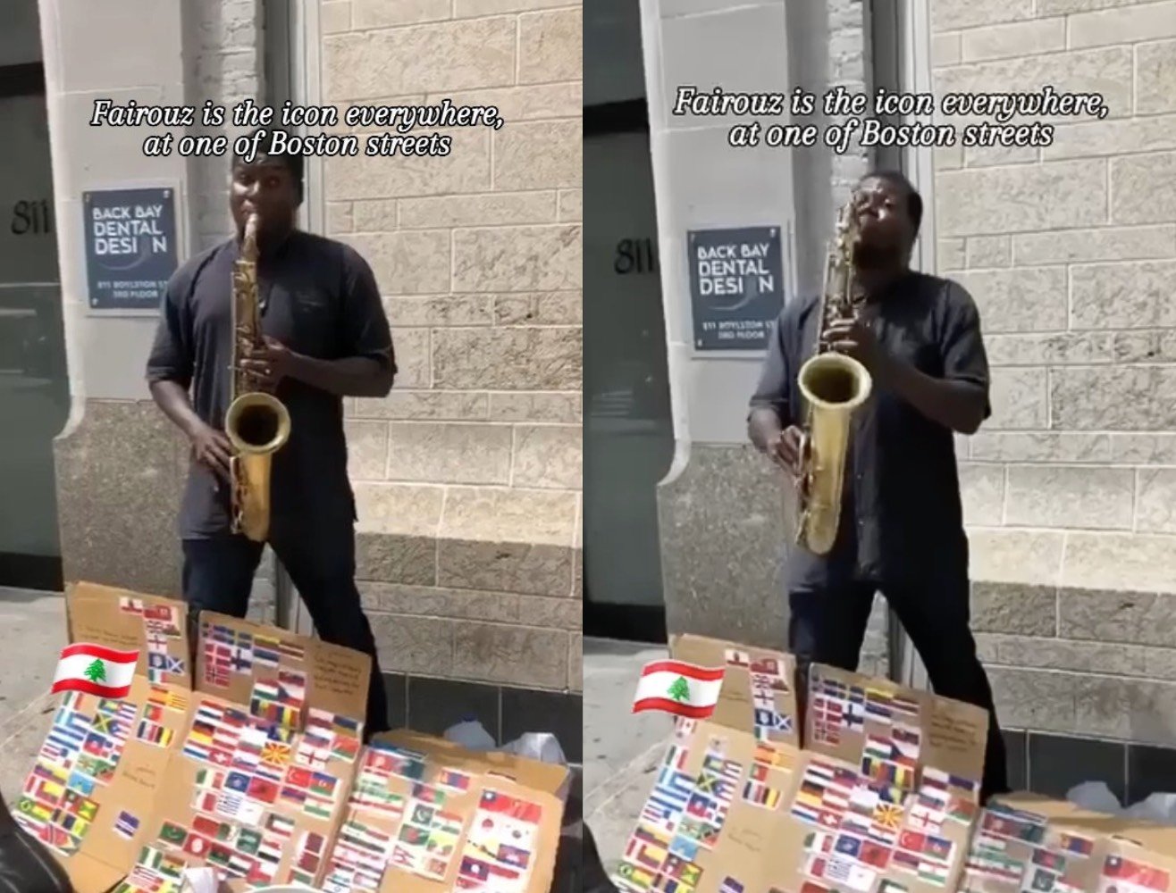 Street Artist Fills The Streets Of Boston With Fairuz Tune » Beirut.com