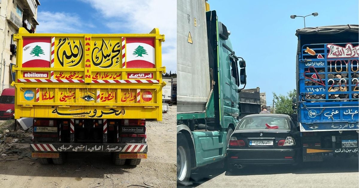 15 Random Photos of Trucks around Lebanon that Just Make Sense » Beirut.com