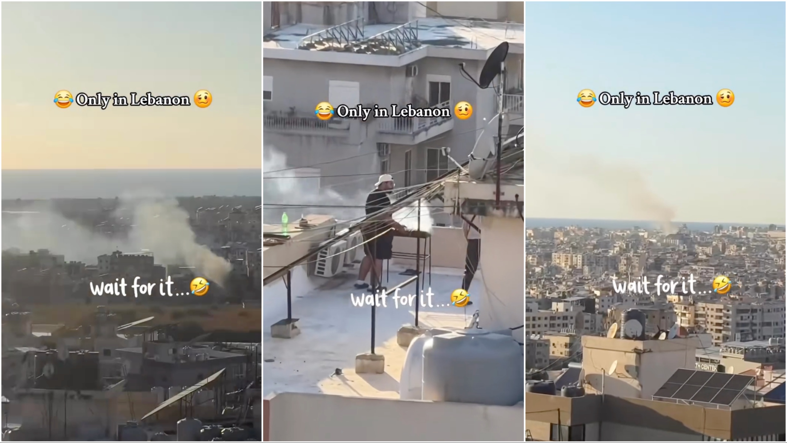 Lebanese People Make Mashewe Amidst Airstrikes in Viral Video » Beirut.com