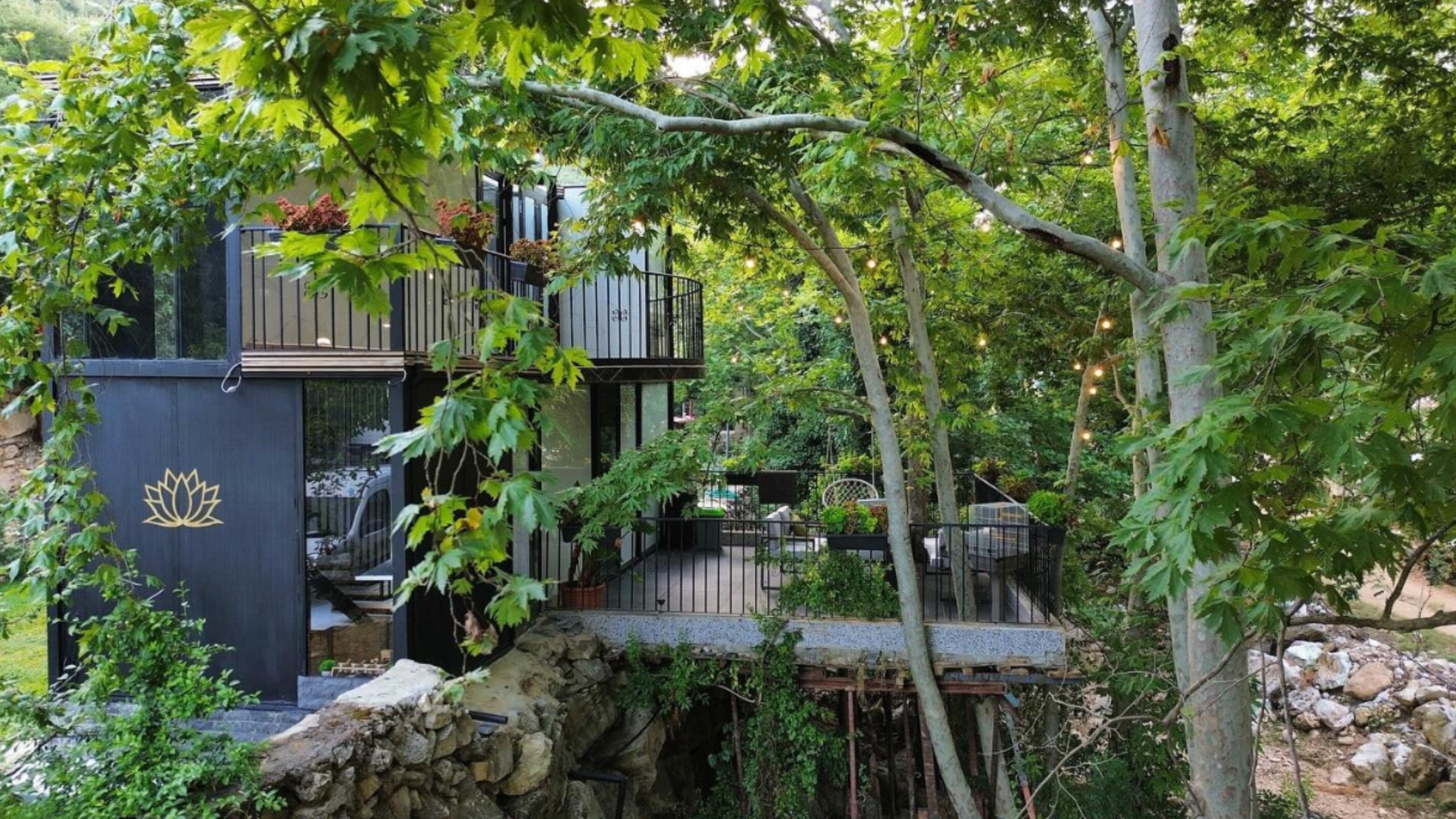 A Bed on the Terrace and a River Below? Check Out Lebanon's Dreamiest Forest Guesthouse » Beirut.com