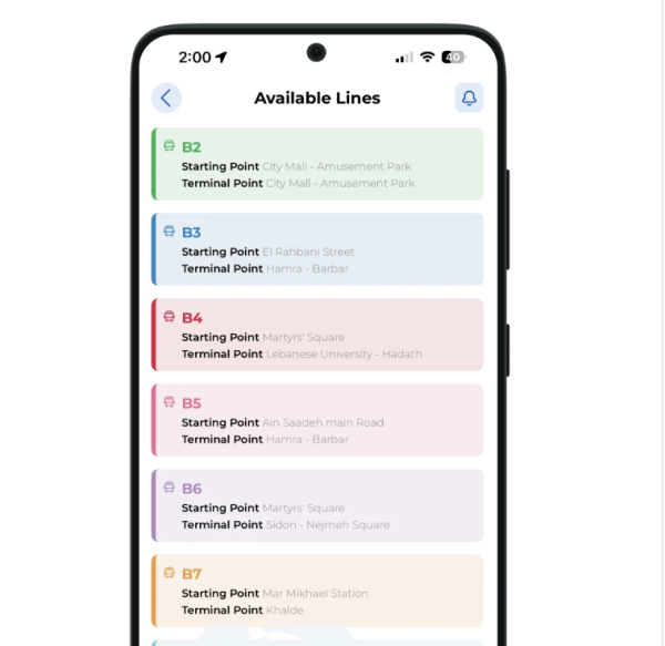 Lebanon’s Public Buses Finally Have an App! Here's How to Use It ...