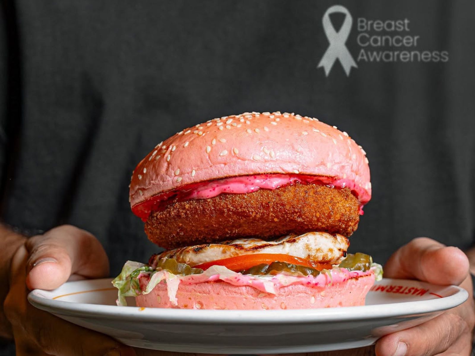 Fries Lab Drops Pink Burger for Breast Cancer Awareness Month » Beirut.com