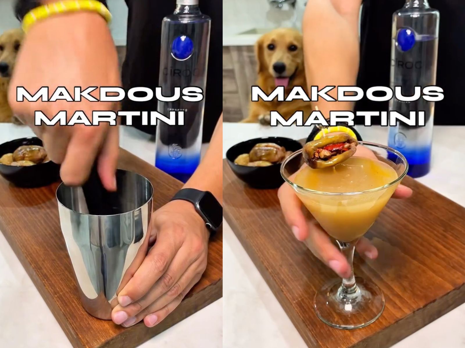 Teta Approved? This Lebanese Chef Made A Makdous Martini » Beirut.com