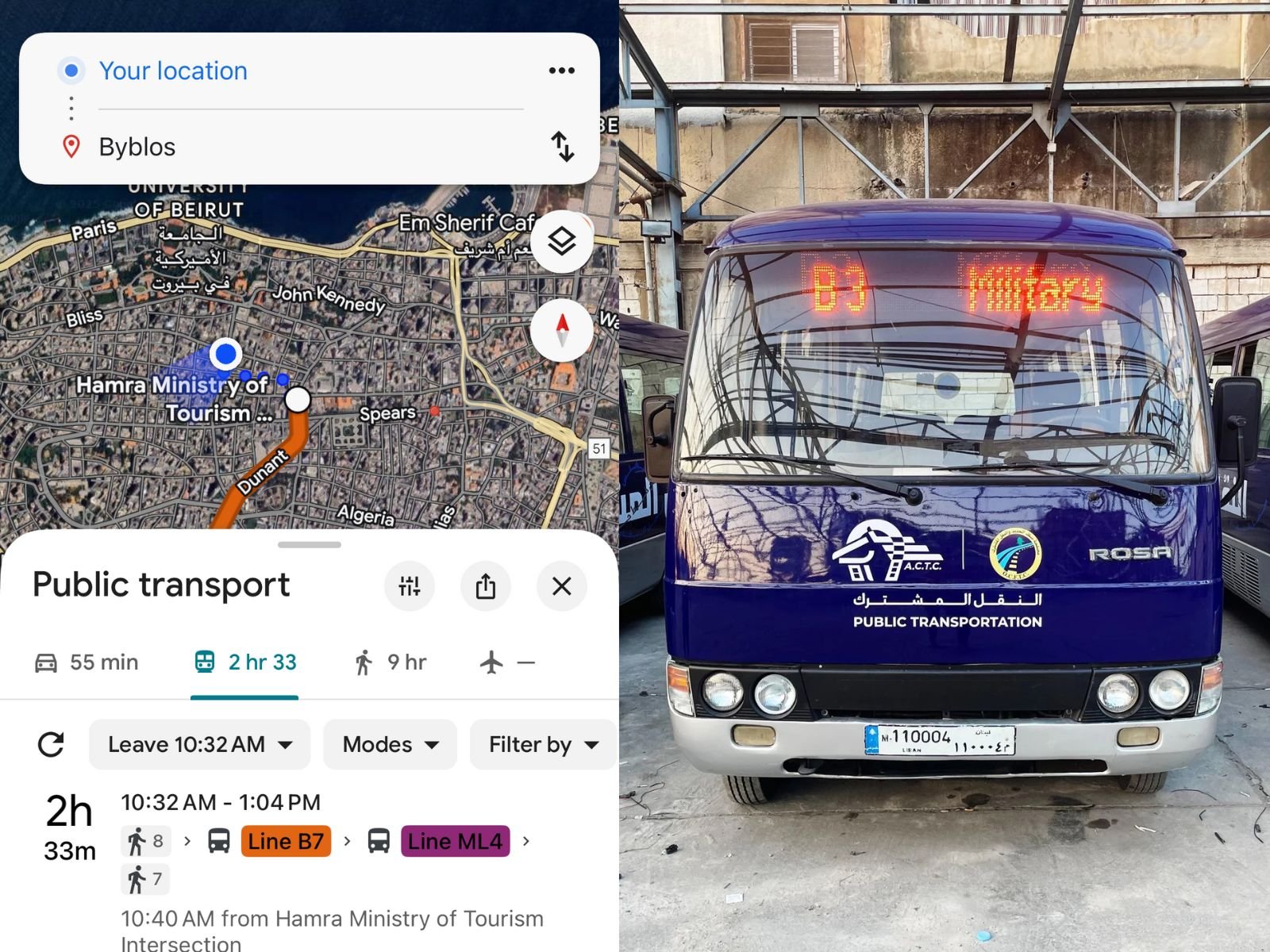 Google Transit Is Finally Available in Lebanon! Here's How To Use It ...