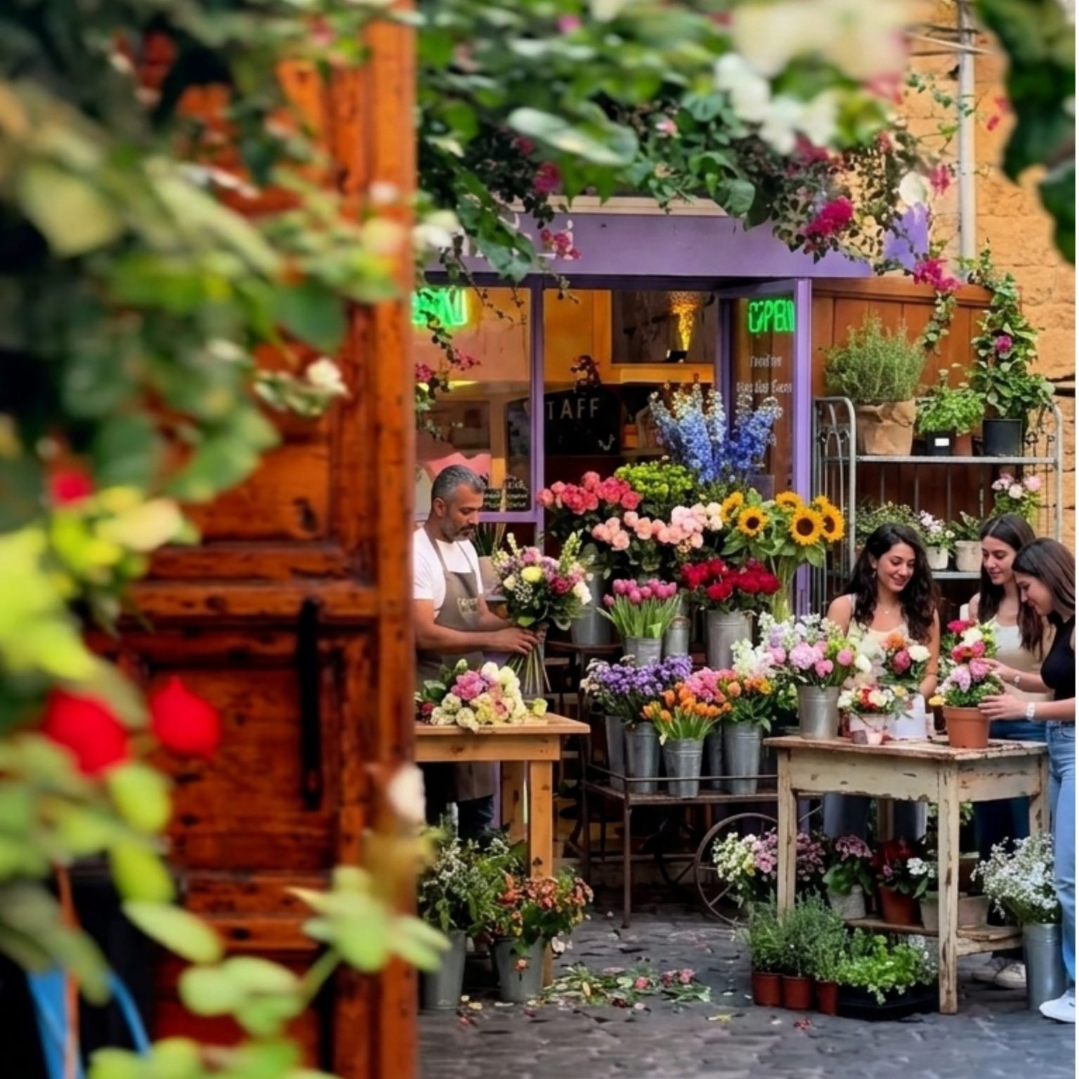 A Flower Market Is Taking Over Batroun’s Old Souk This Weekend » Beirut.com